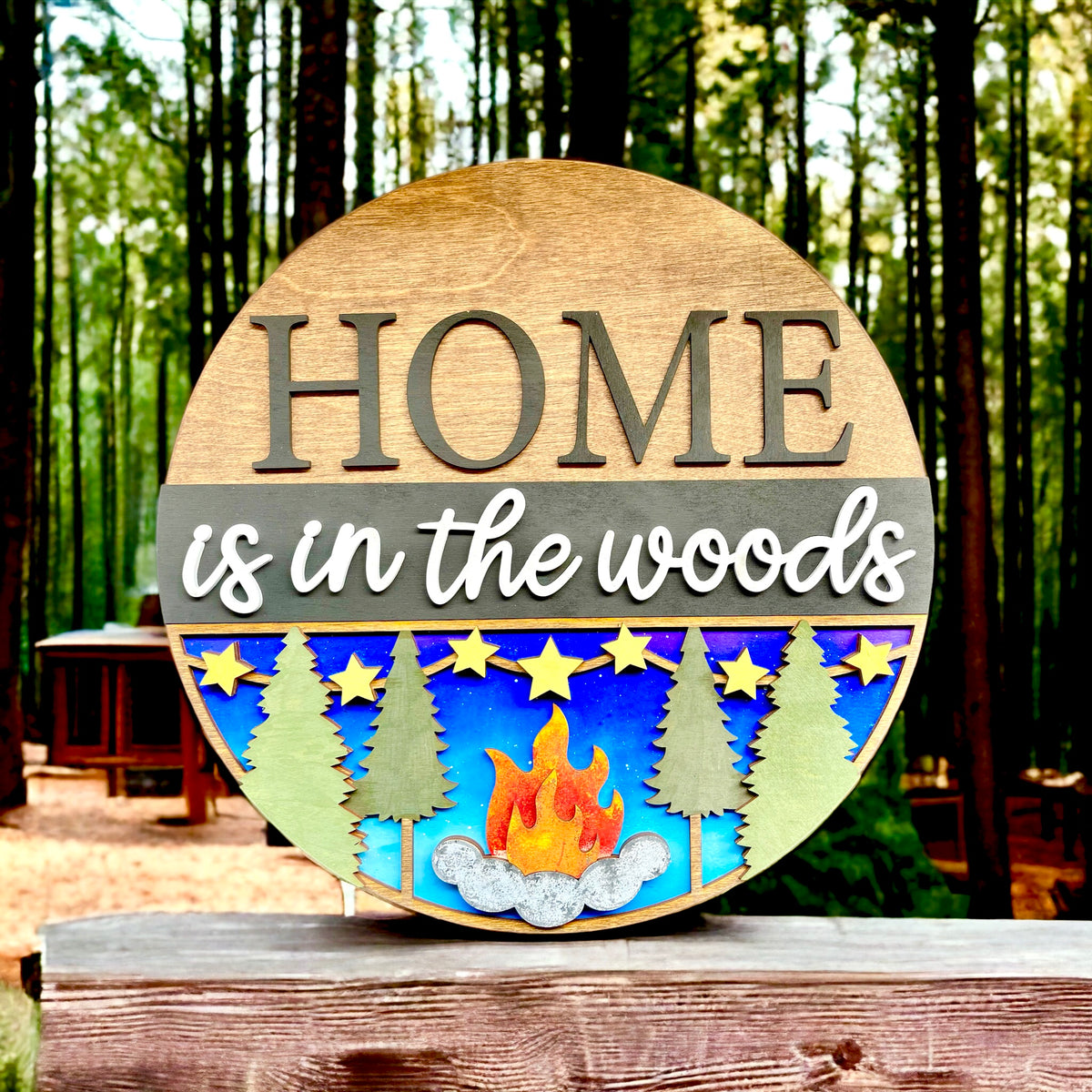 Home is in the woods – Stolan Acres